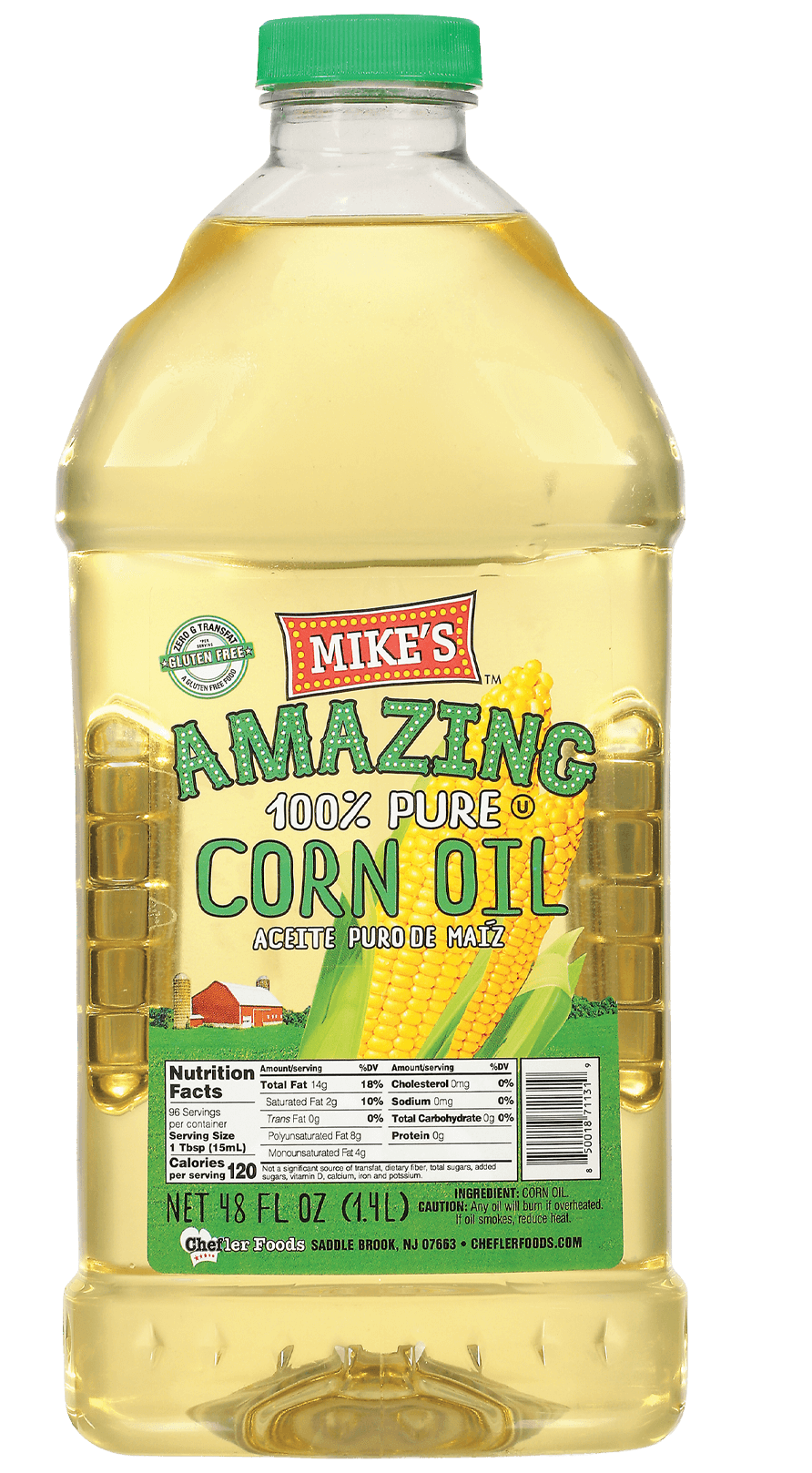 Mike's Amazing 100% Pure Corn Oil, 48 fl oz – Mike's Amazing Foods
