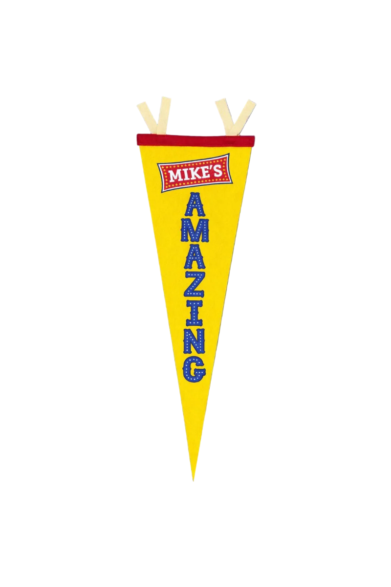 Mike’s Amazing Pennant Banner – Mike's Amazing Foods